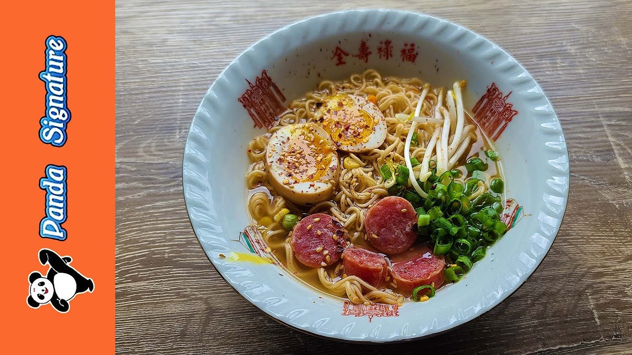 Panda Signature Ramen Noodle Soup Beef Flavor Cup - USA - Instant ...