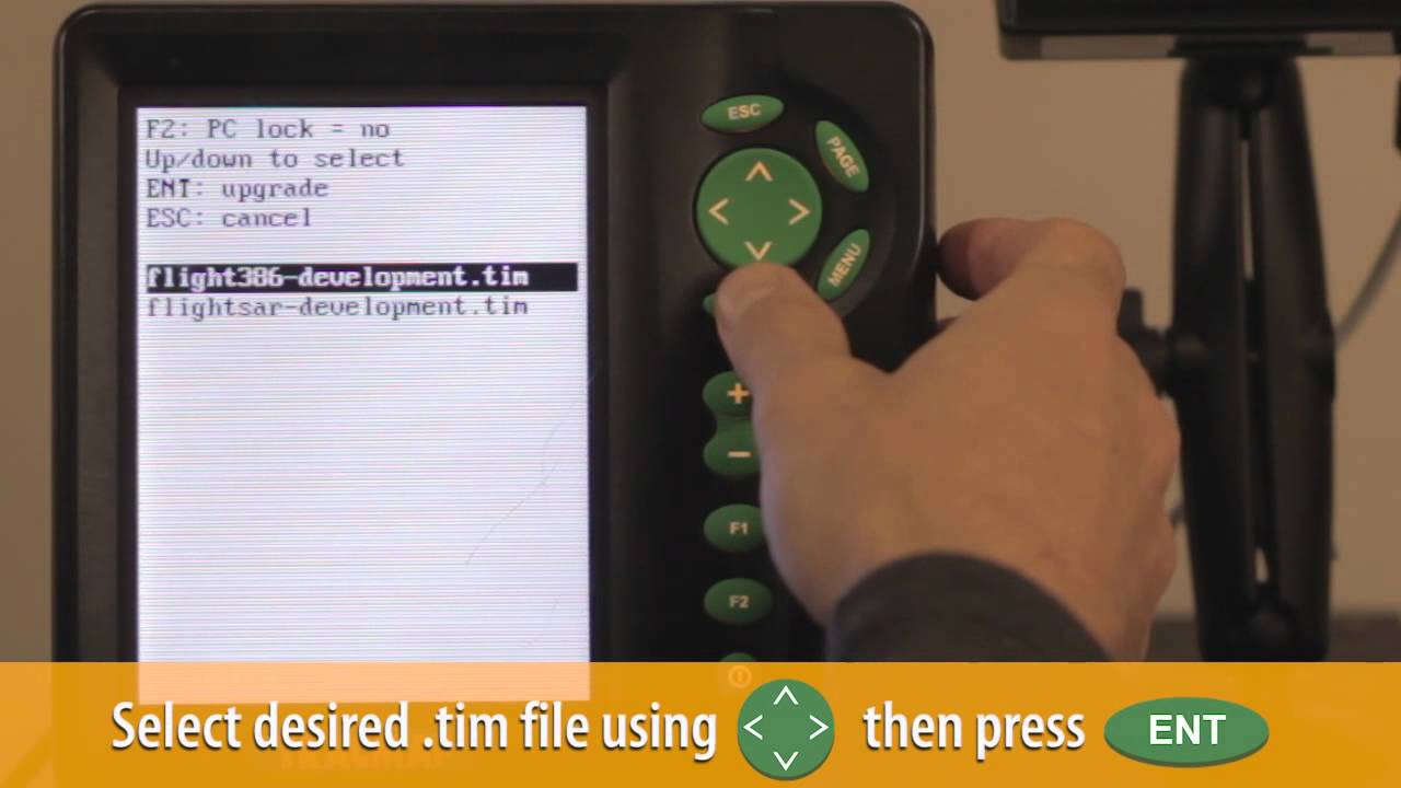 TRACMAP -- VIDEO #12 -- UPGRADING FLIGHT PRO UNIT SOFTWARE BY USB - YouTube