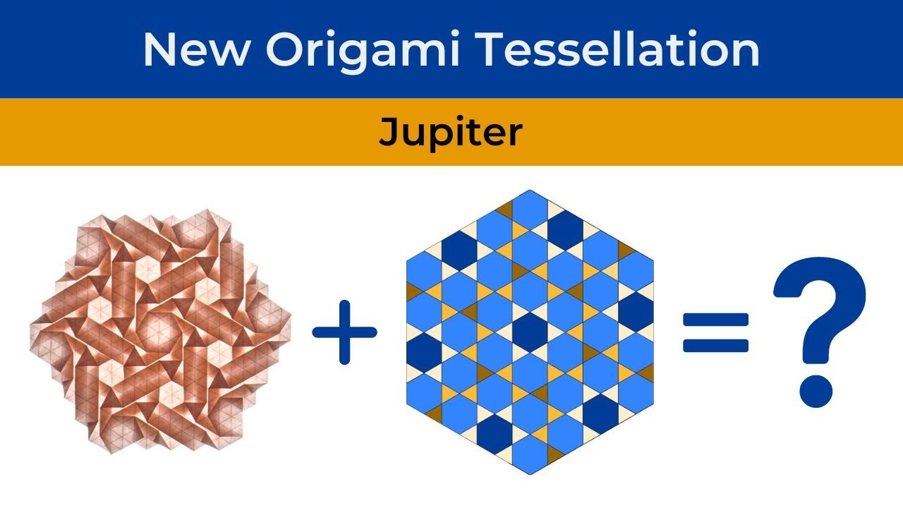 Giant Origami Tessellation: Jupiter - YouTube