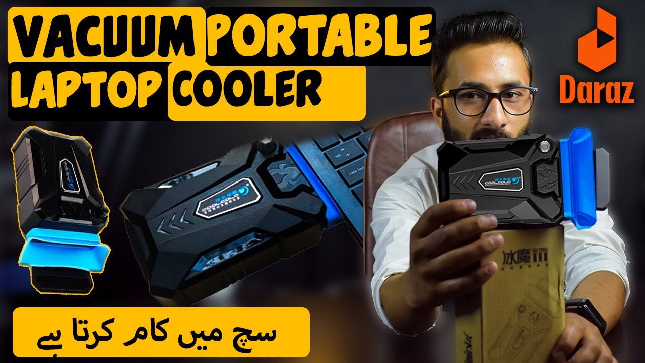 Vacuum Portable Laptop Cooler 2023 Unboxing & Review by Hammad 946 - YouTube