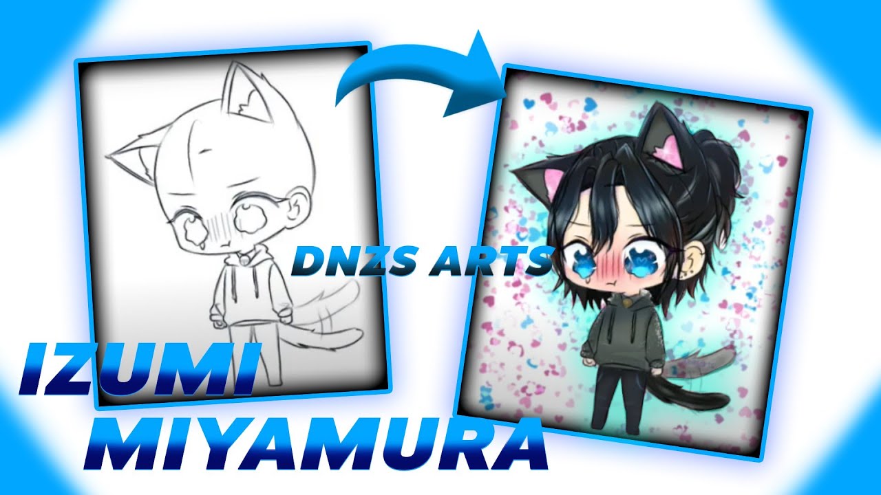 [İbis Paint X] Speedpaint Izumi Miyamura ~Fanart~ - YouTube