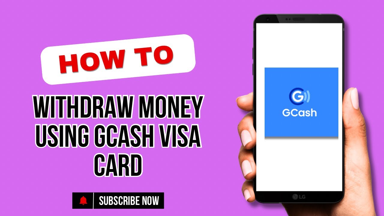 HOW TO WITHDRAW MONEY USING GCASH VISA CARD | BEGINNERS GUIDE | BLOCKBROB - YouTube