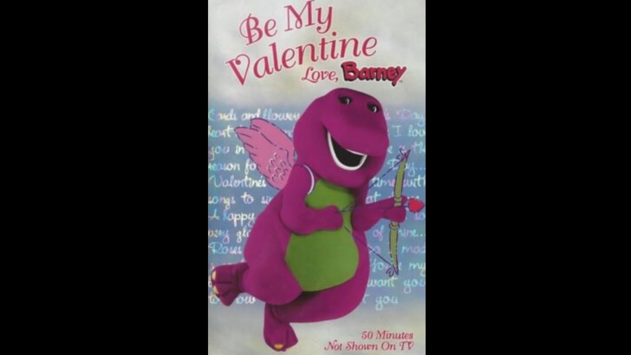 Be My Valentine Love, Barney (2000) - 2000 VHS Happy Valentine's Day ...