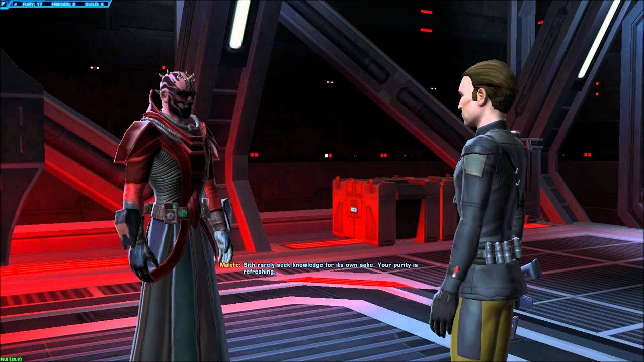 SWTOR SI First Conversation with Talos Drellik - Welcome Talos - YouTube