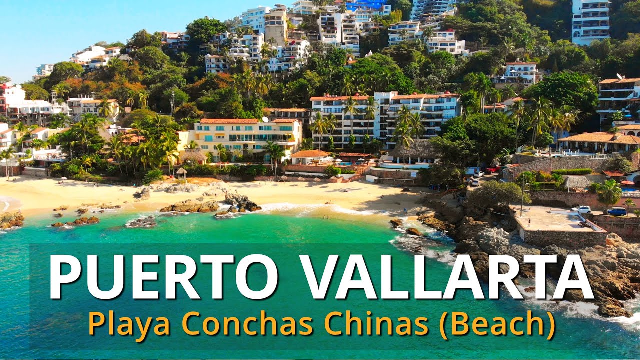 Playa Conchas Chinas Centro Puerto Vallarta México / Conchas Chinas ...