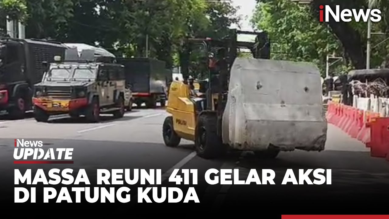 Polisi Tutup Jalan Medan Merdeka Barat dan Timur Imbas Aksi Reuni 411 ...