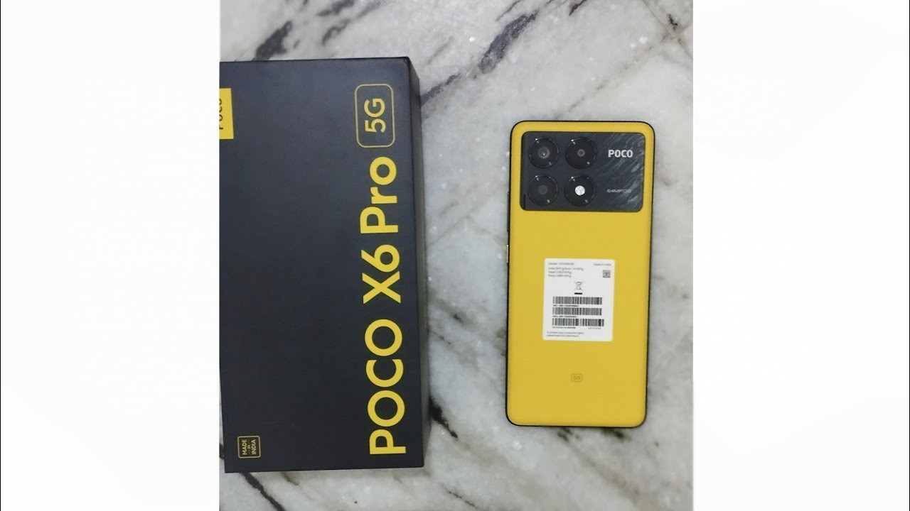 Unboxing of Poco X6 Pro 5g | Unboxing in 1 minute - YouTube