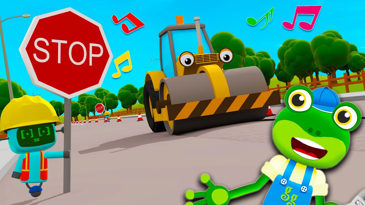 Roll Roll Roll The Road Song (Row Row Row Your Boat) | Nursery Rhymes ...