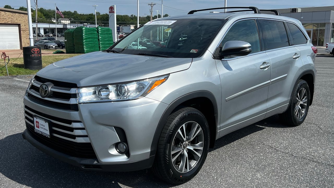 2018 Toyota Highlander LE Plus | Steven Toyota | 540-434-1400 - YouTube