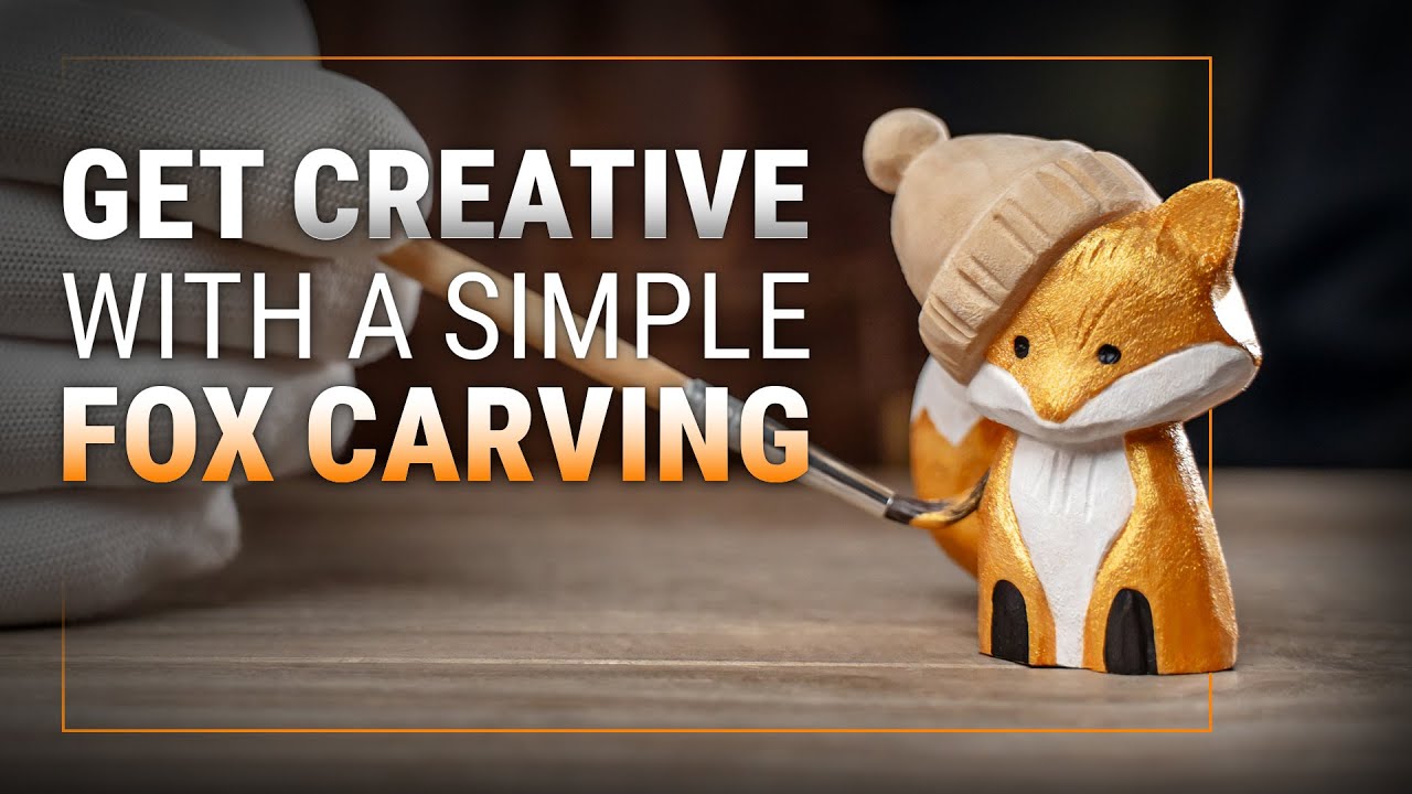 How to Carve the Cutest Fox Ever – No Experience Needed! - YouTube