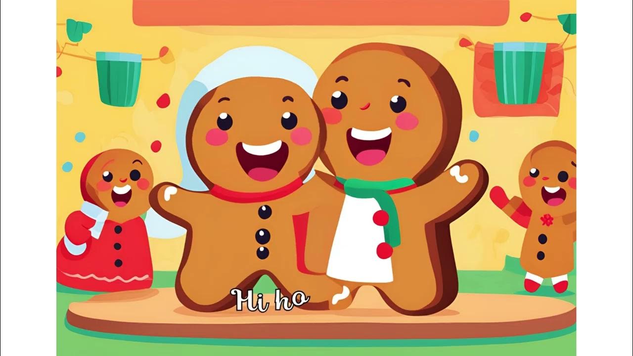Gingerbread baking day | EFL | ESL Song for Kids with Christmas ...