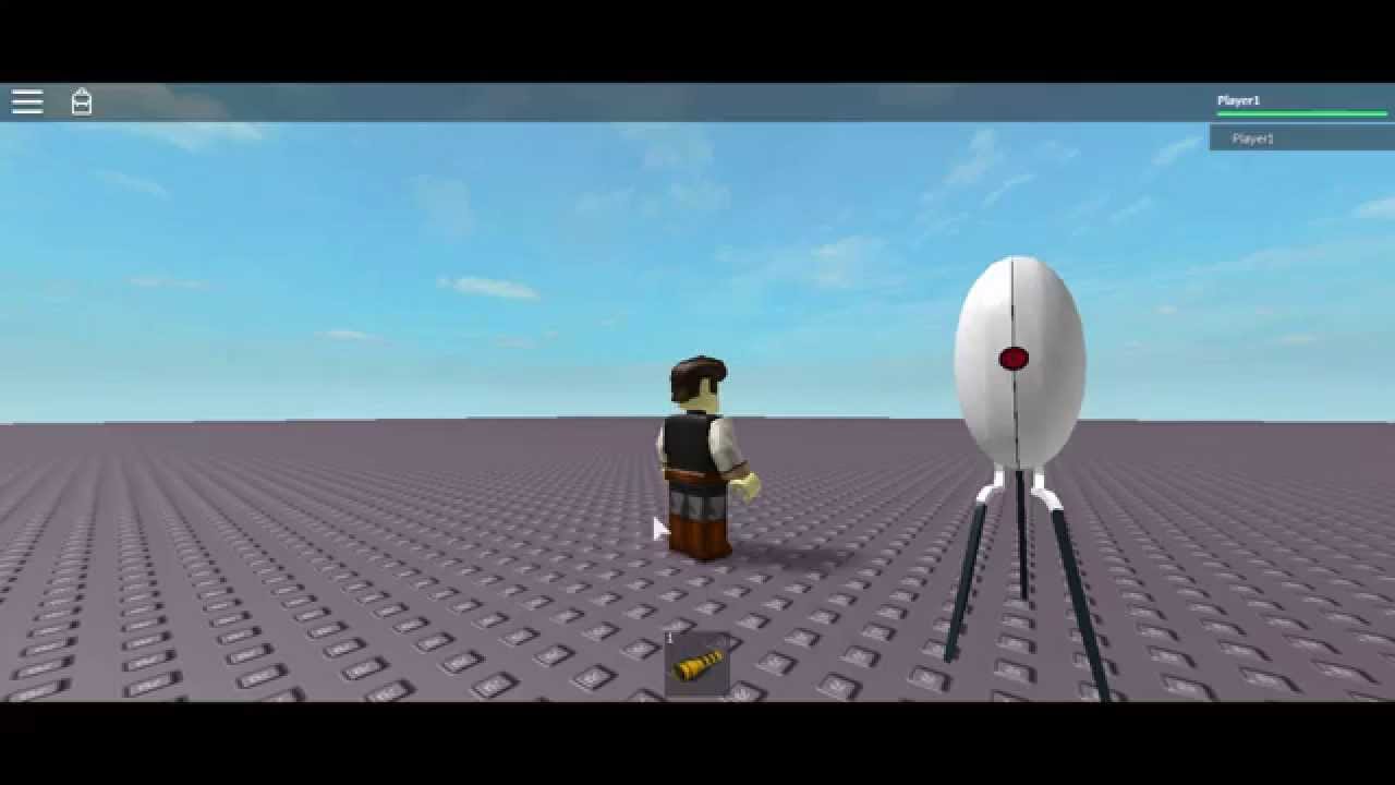 Roblox Projects - Portal Sentry turret (WIP) - YouTube