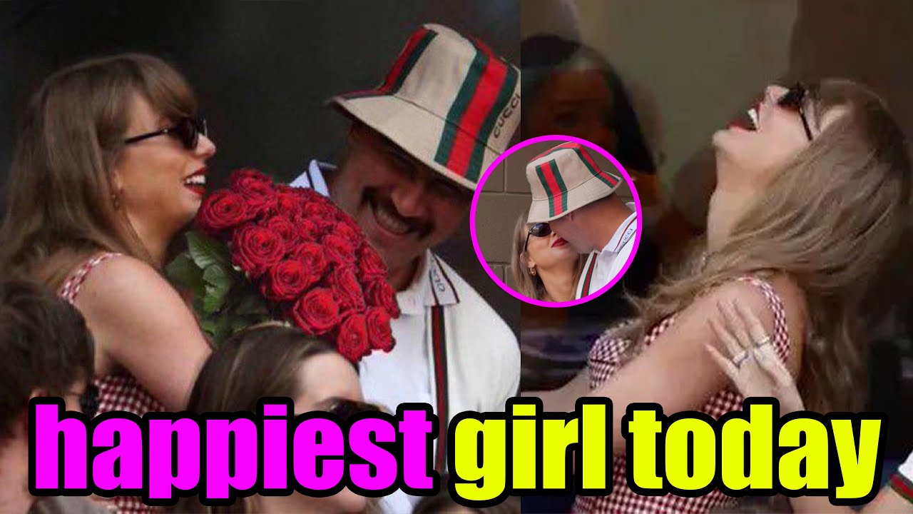 Travis Kelce gives GF Taylor Swift a bouquet of roses as sweet proposal ...