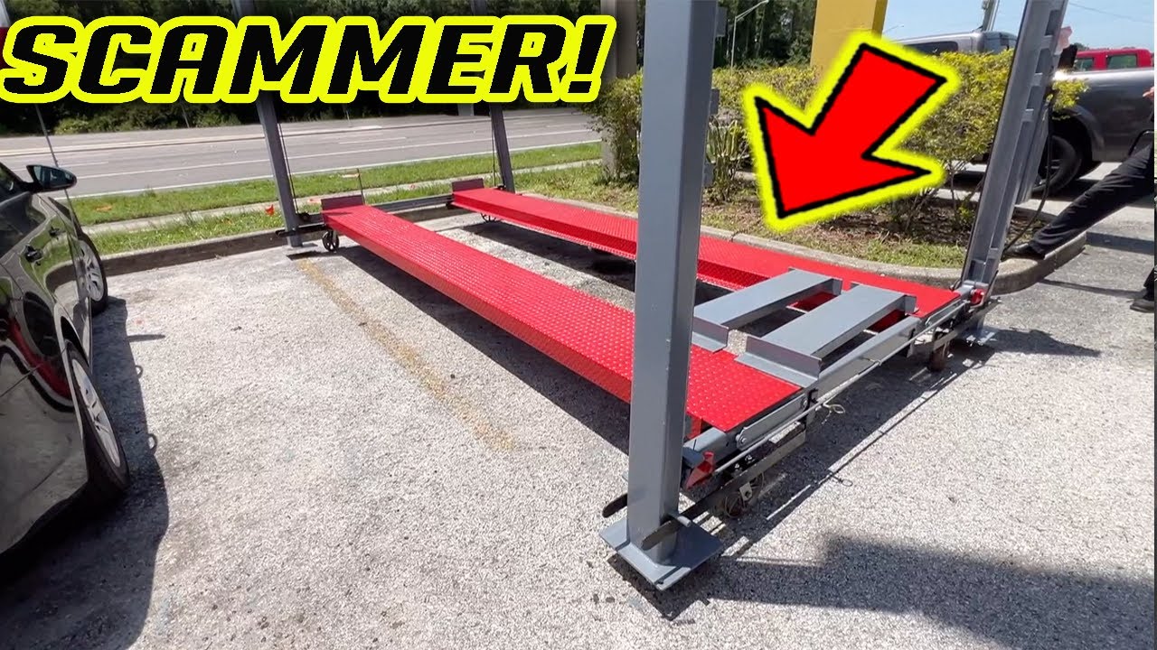 Almost Got Scammed Buying a 4 Post Lift! - YouTube