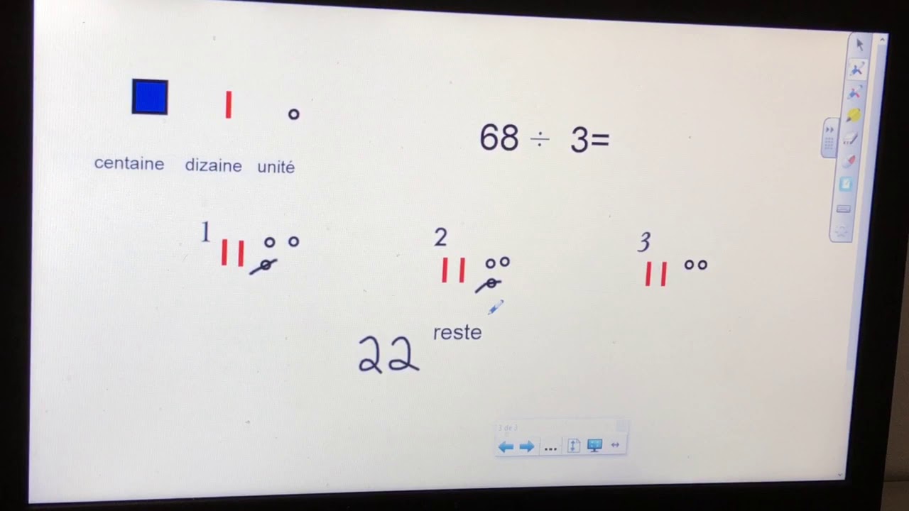 Division Blocs De Base 10 - YouTube
