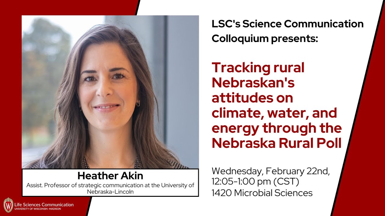 Heather Akin presents at LSC's Science Communication Colloquium - YouTube