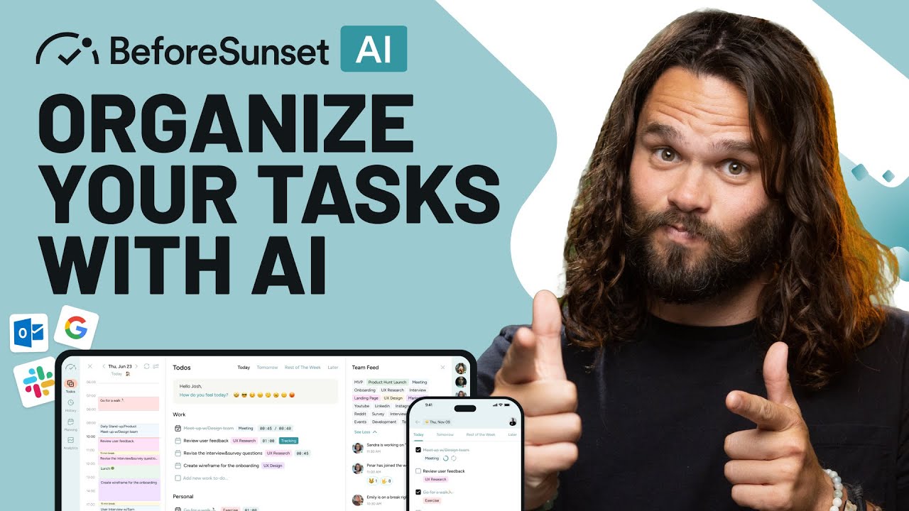 Optimize Your To-Do List with BeforeSunset AI - YouTube