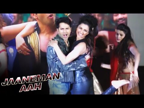 Varun Dhawan & Parineeti's LIVE DANCE On Jaaneman Aah Song