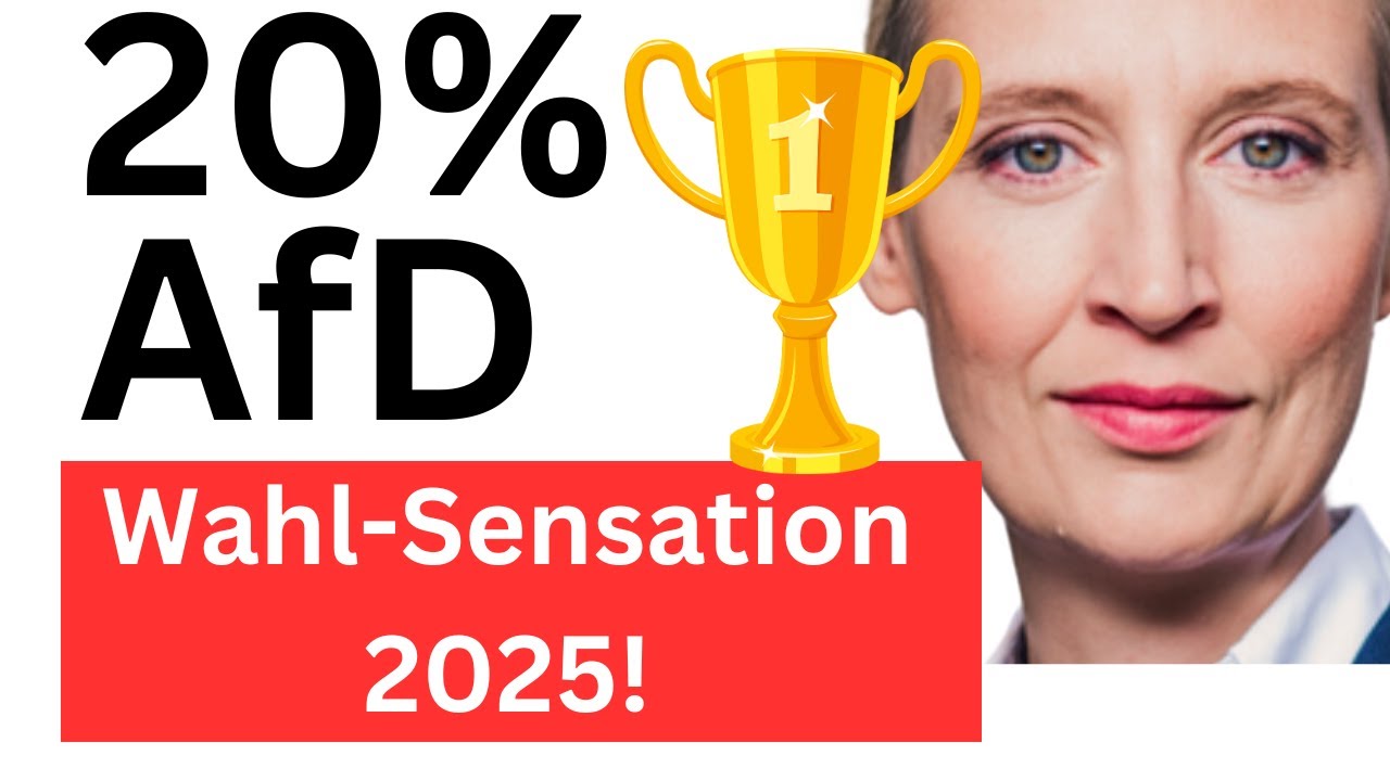 Wahl 2025: AfD stark, Koalition unklar und Habeck verliert - YouTube