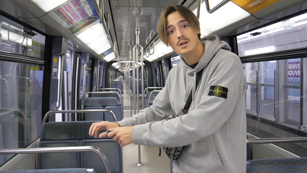 ASMR in The Subway Station (Public ASMR) - YouTube