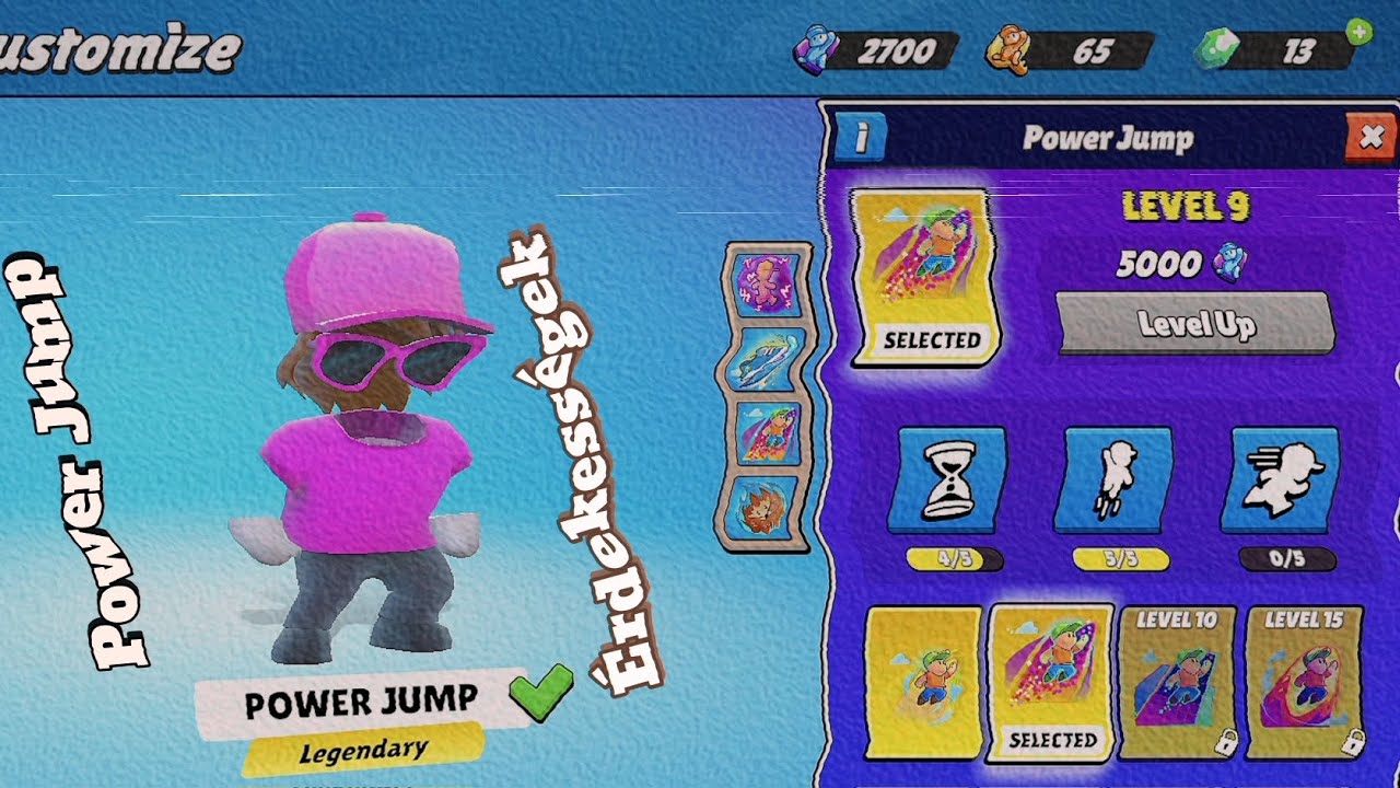 Power Jump érdekességek a stumble guys-ban! - YouTube