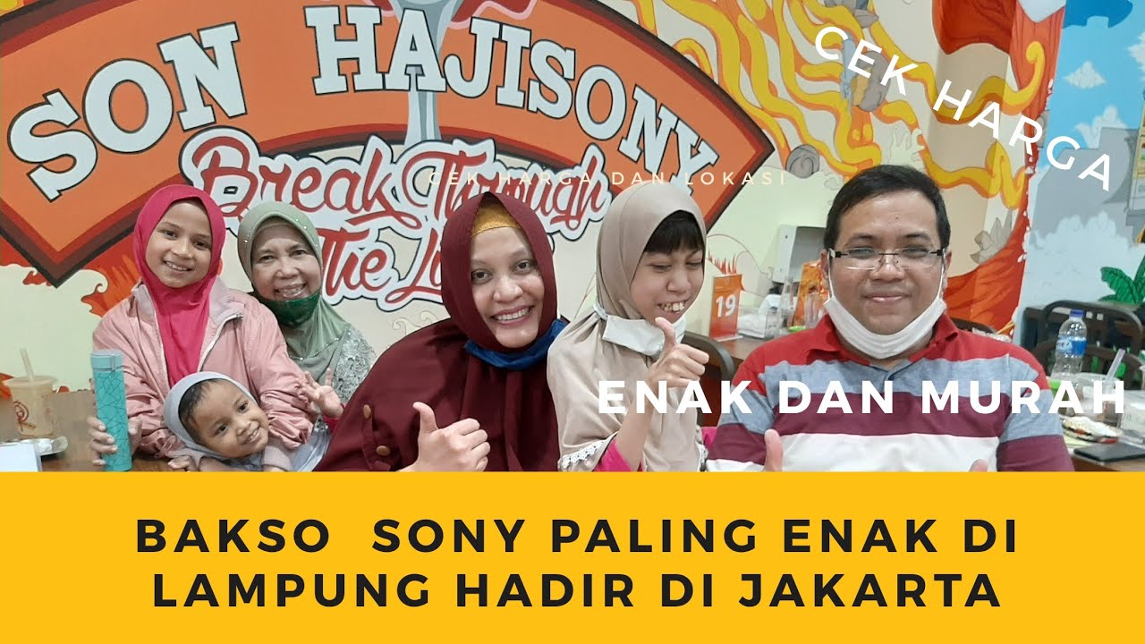 Bakso Sony Condet, Bakso paling enak di Lampung hadir di Jakarta, enak ...