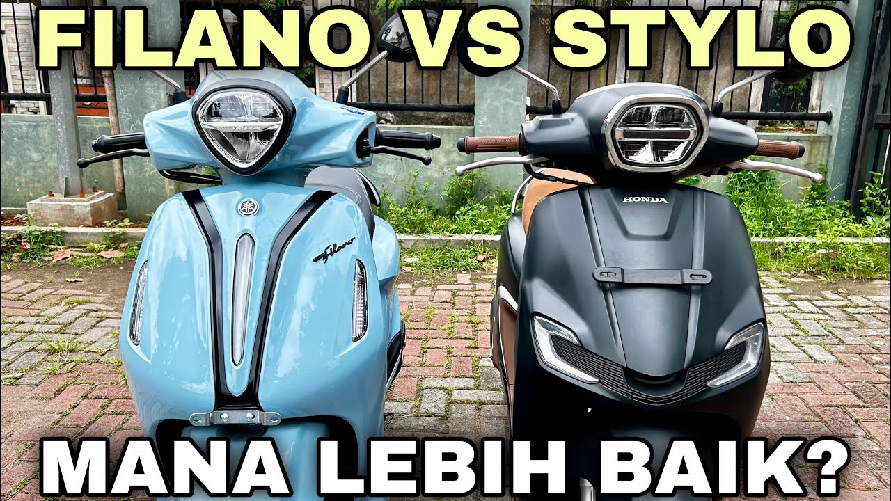 PILIHAN SULIT‼️HONDA STYLO VS YAMAHA GRAND FILANO - YouTube