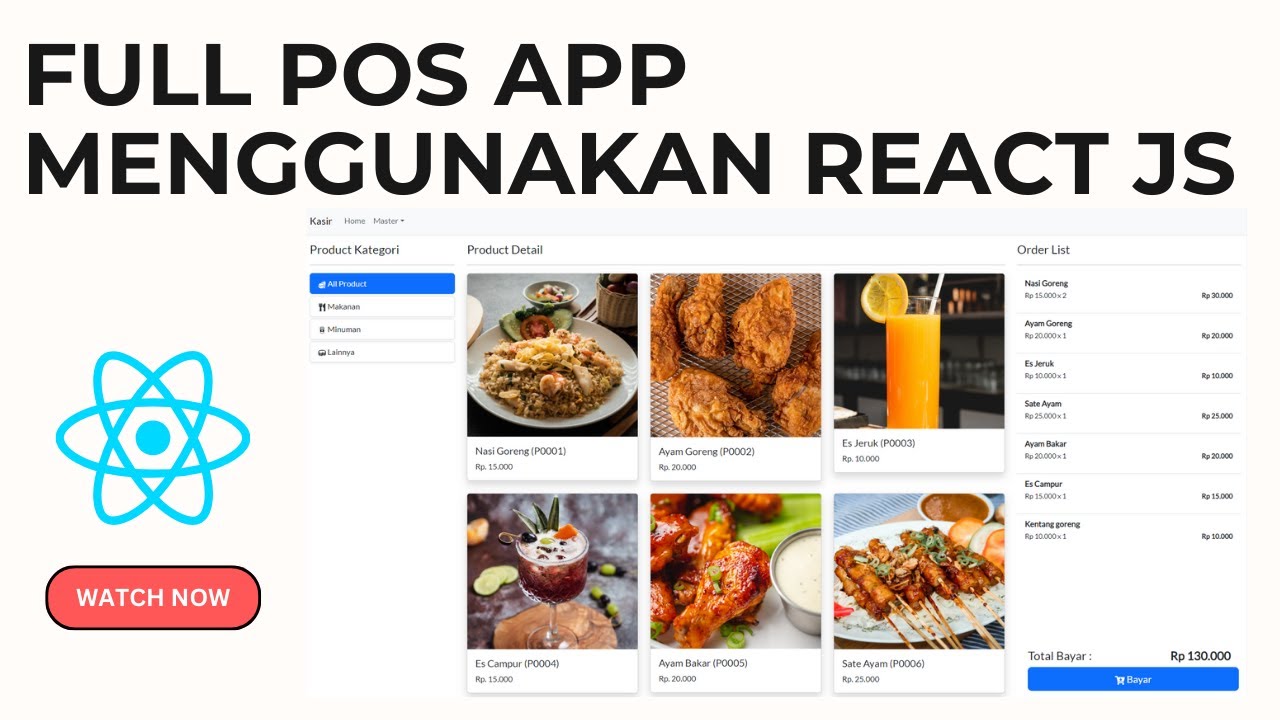 FULL TUTORIAL POS APP DENGAN REACT JS - YouTube FULL TUTORIAL POS APP DENGAN REACT JS - YouTube