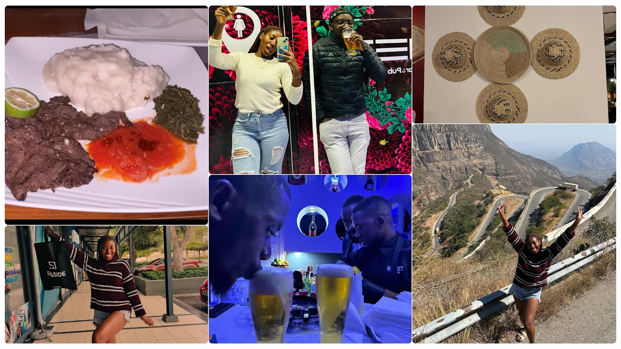 Nightlife in Angola| Trying Potato porridge |Driving back to Namibia ...