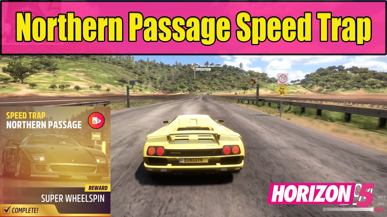Forza Horizon 5 Northern Passage Speed Trap A 800 Italian Retro ...