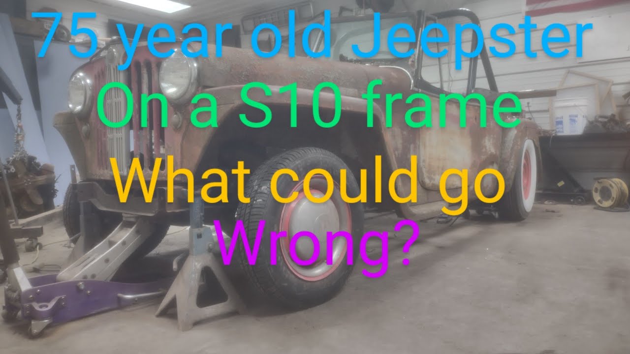 48 Willys Jeep ster ( Rat Rod ) Build pt.7 - YouTube