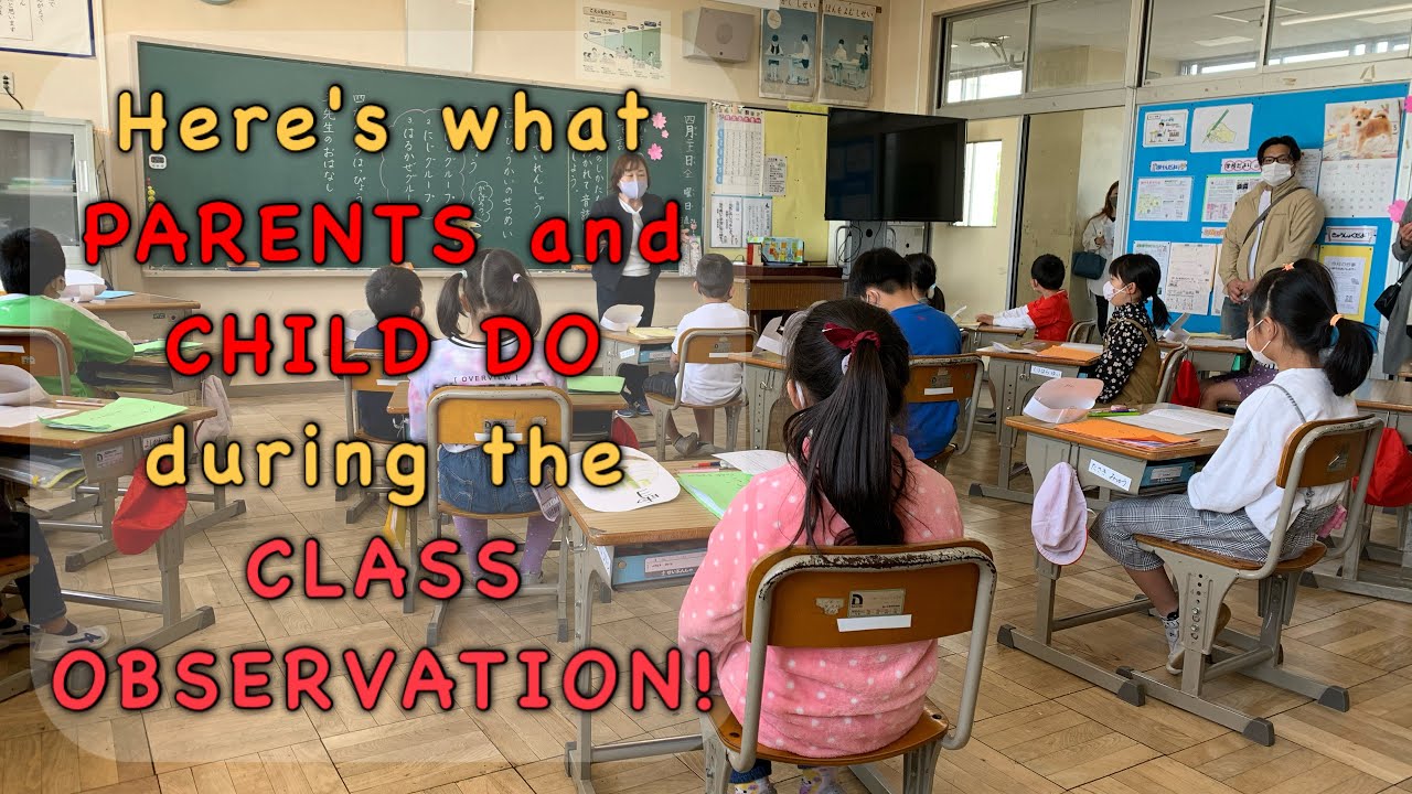 CLASS OBSERVATION in Japanese Elementary School - YouTube