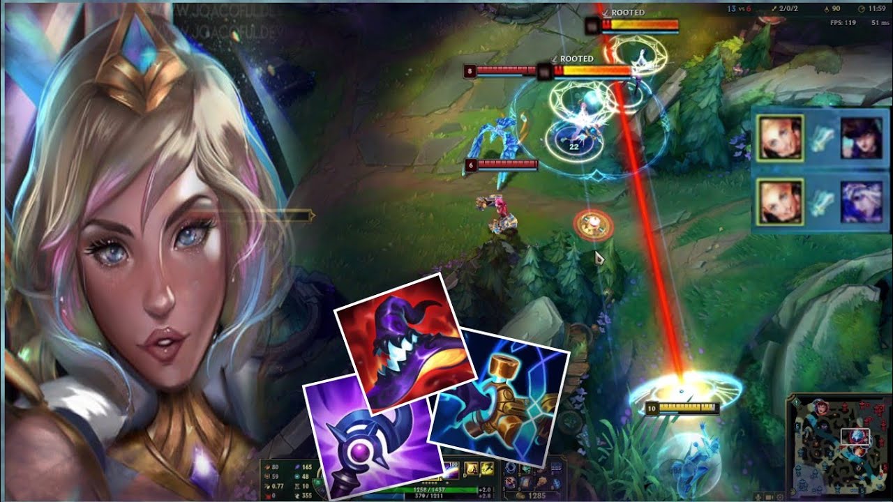 Lux GamePlay #214 - /LUX VS Anivia - League Of Legends - YouTube