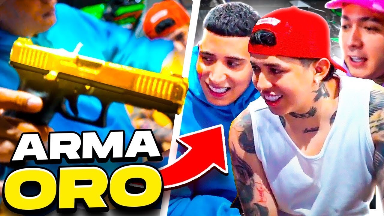 NUEVA GLOCK DE ORO DE MR STIVEN CON WESTCOL Y KRIS R - YouTube