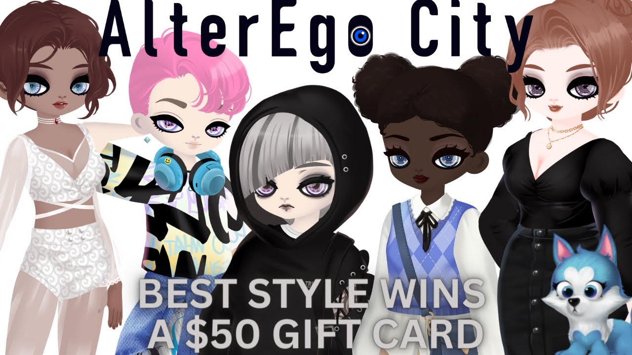 BEST STYLE WINS A $50 GIFT CARD. AlterEgo City's Dress Up Time! - YouTube
