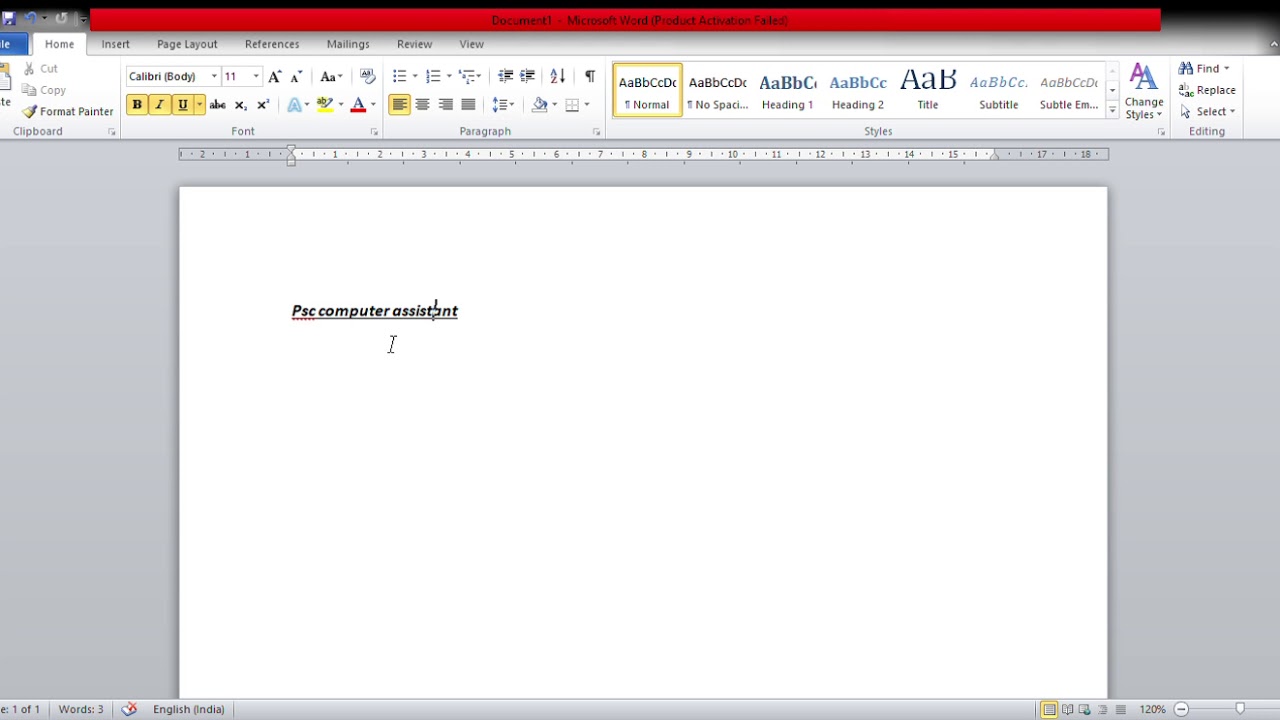 Microsoft Word window parts for Computer Assistant and LD Typist - YouTube