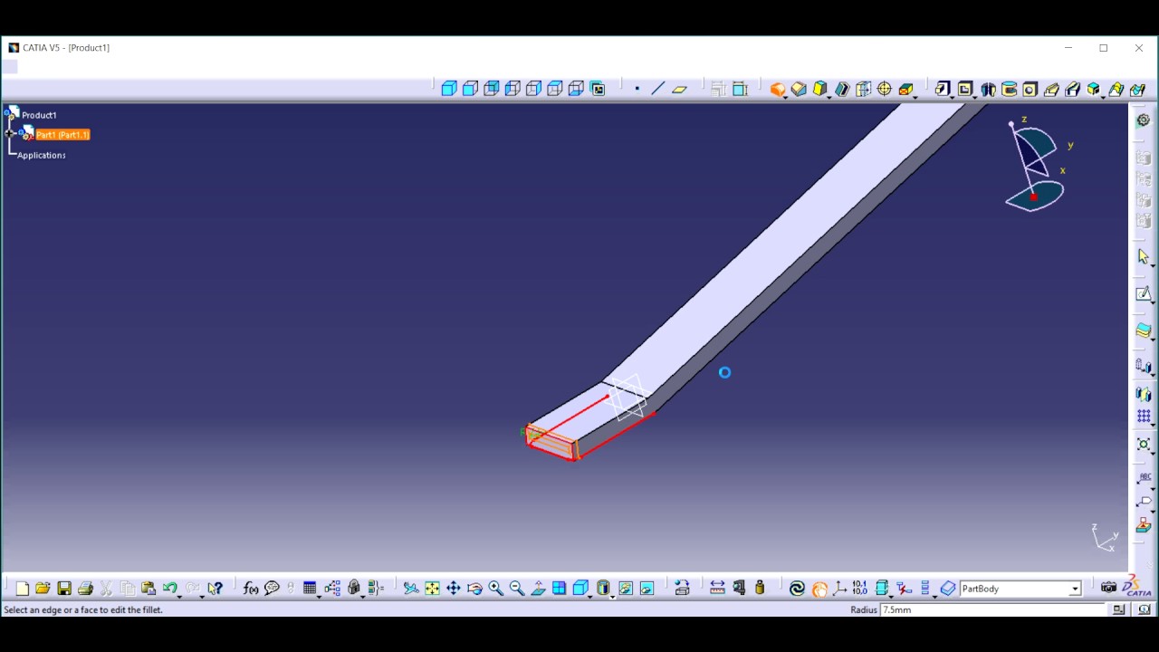 LEFT ARM - CATIA V5 R20 | Part design | Surfacing | Assembly |Rendering ...