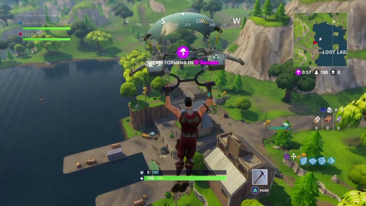 Old Gameplay Video Of Fortnite Battle Royale- Old music included - YouTube