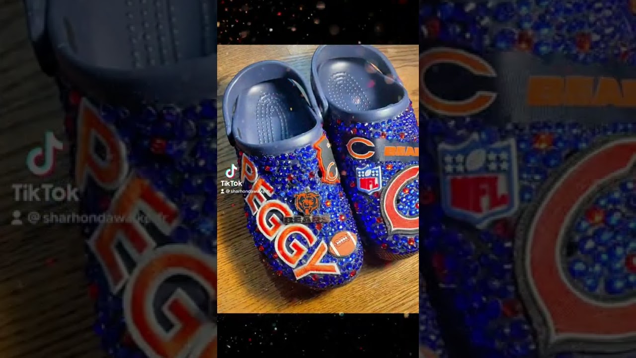 Custom Crocs Chicago Bears 🐻 - YouTube
