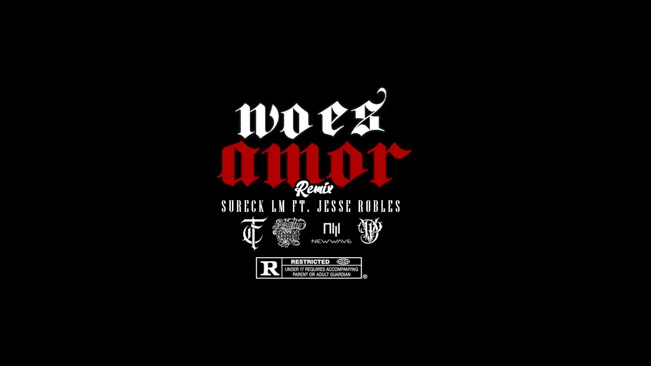 No Es Amor (Remix) - Sureck LM Ft. Jesse Robles (Vizualiser) - YouTube