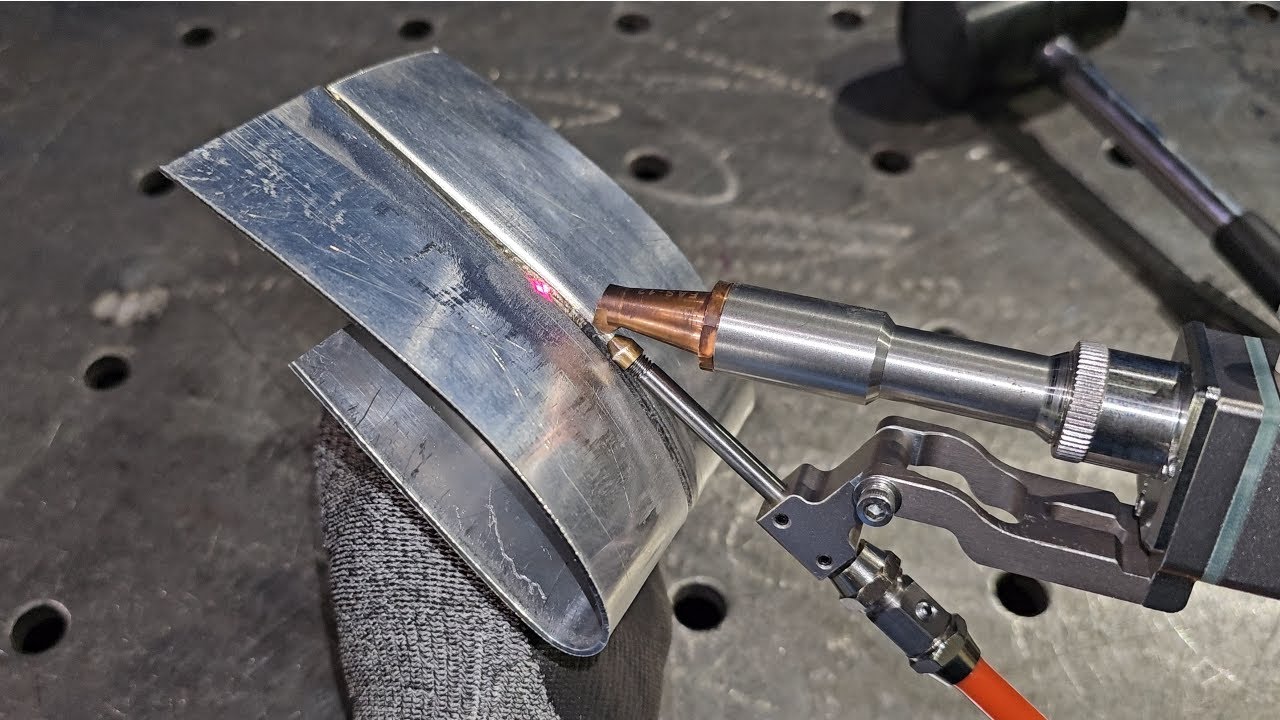 Simple and effective method that anyone can do! 1mm aluminum laser ...