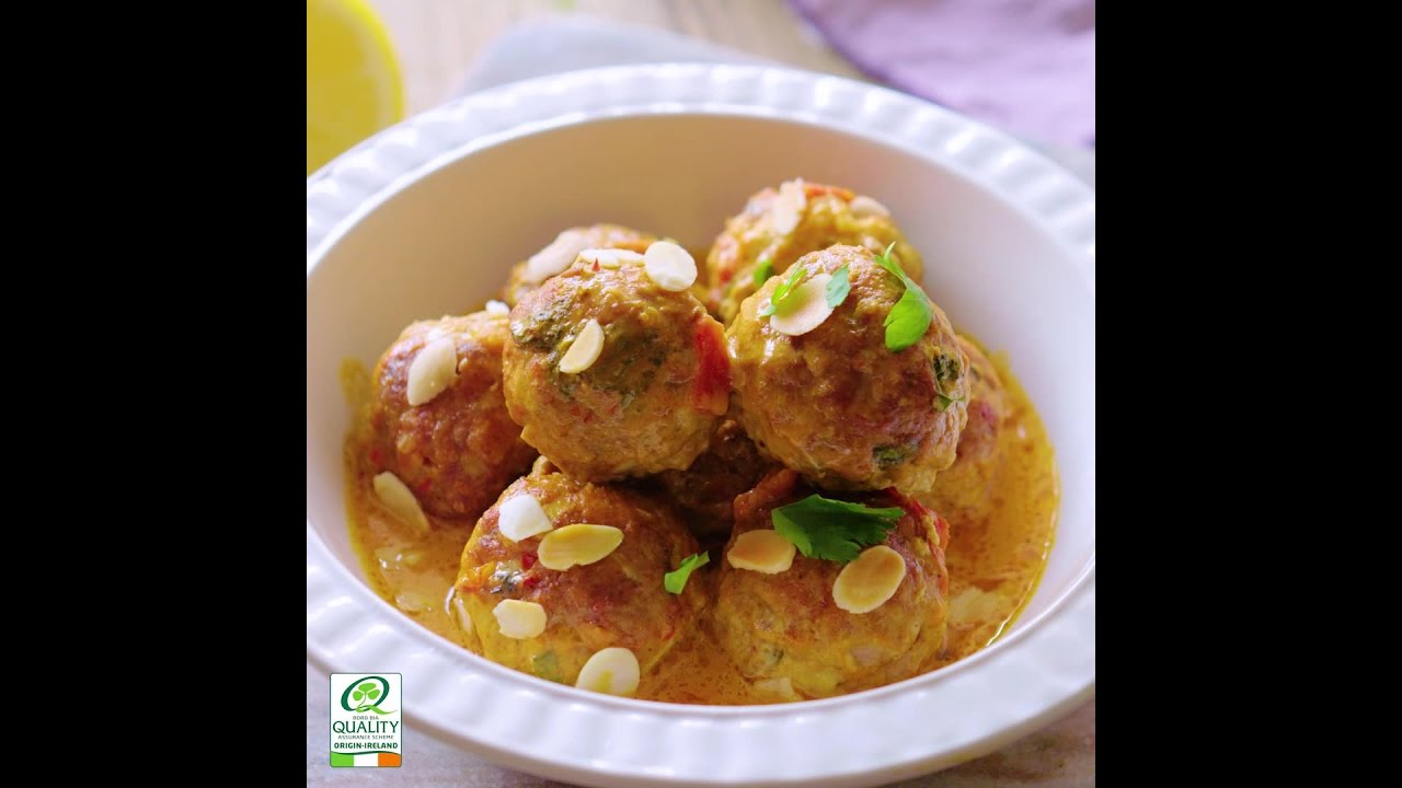 Pork Meatballs With Coriander And Coconut Milk Youtube