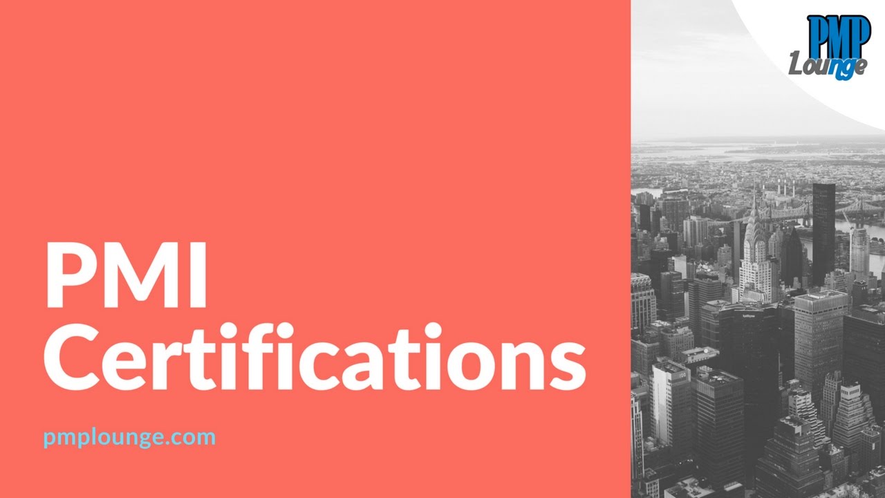 PMI Certifications - Which certificate is right for you? - YouTube