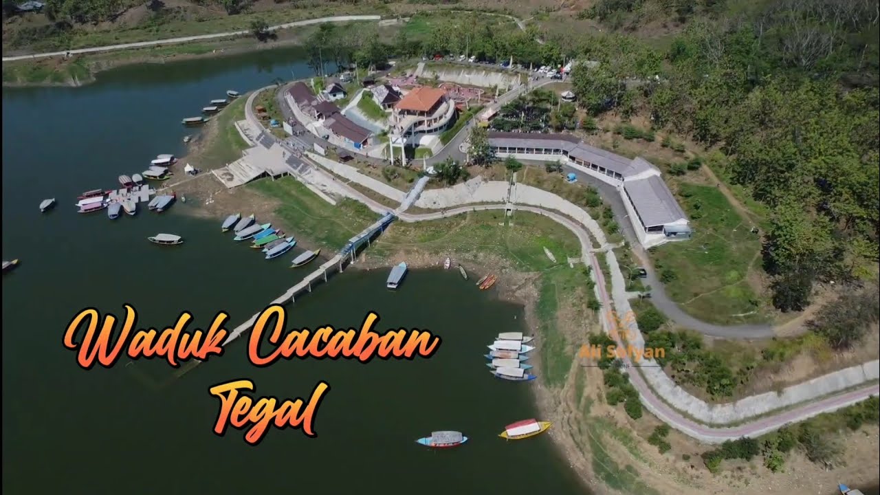Waduk Cacaban Tegal Drone & Vlog - YouTube