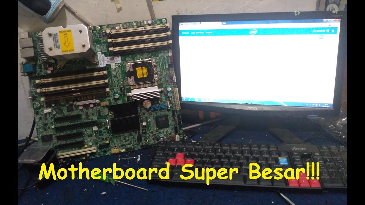 Motherboard Jumbo Dual Processor - YouTube