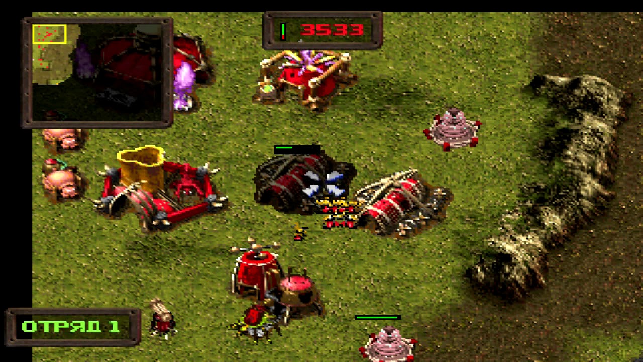 KKnD Krossfire(PS) - Evolved(Мутанты) - Mission 15(Миссия 15) - YouTube