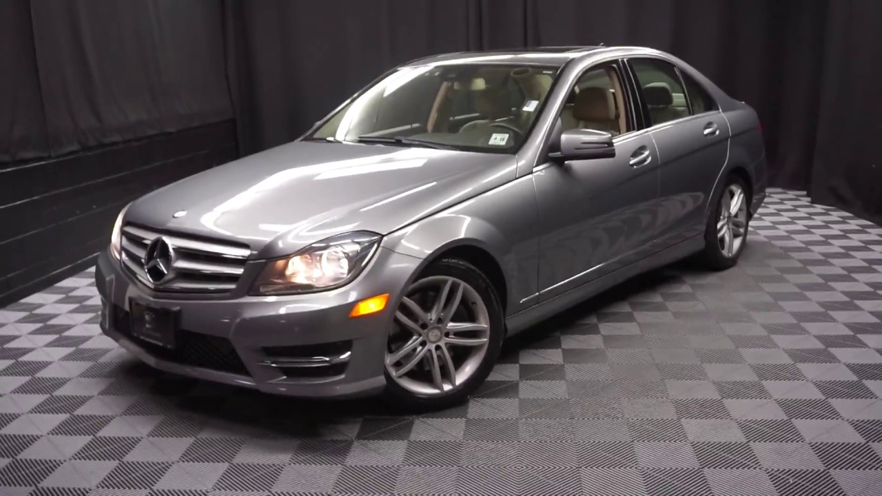 2013 Mercedes Benz C300 4 Matic w/ Nav Lexus of Wilmington #8221b - YouTube