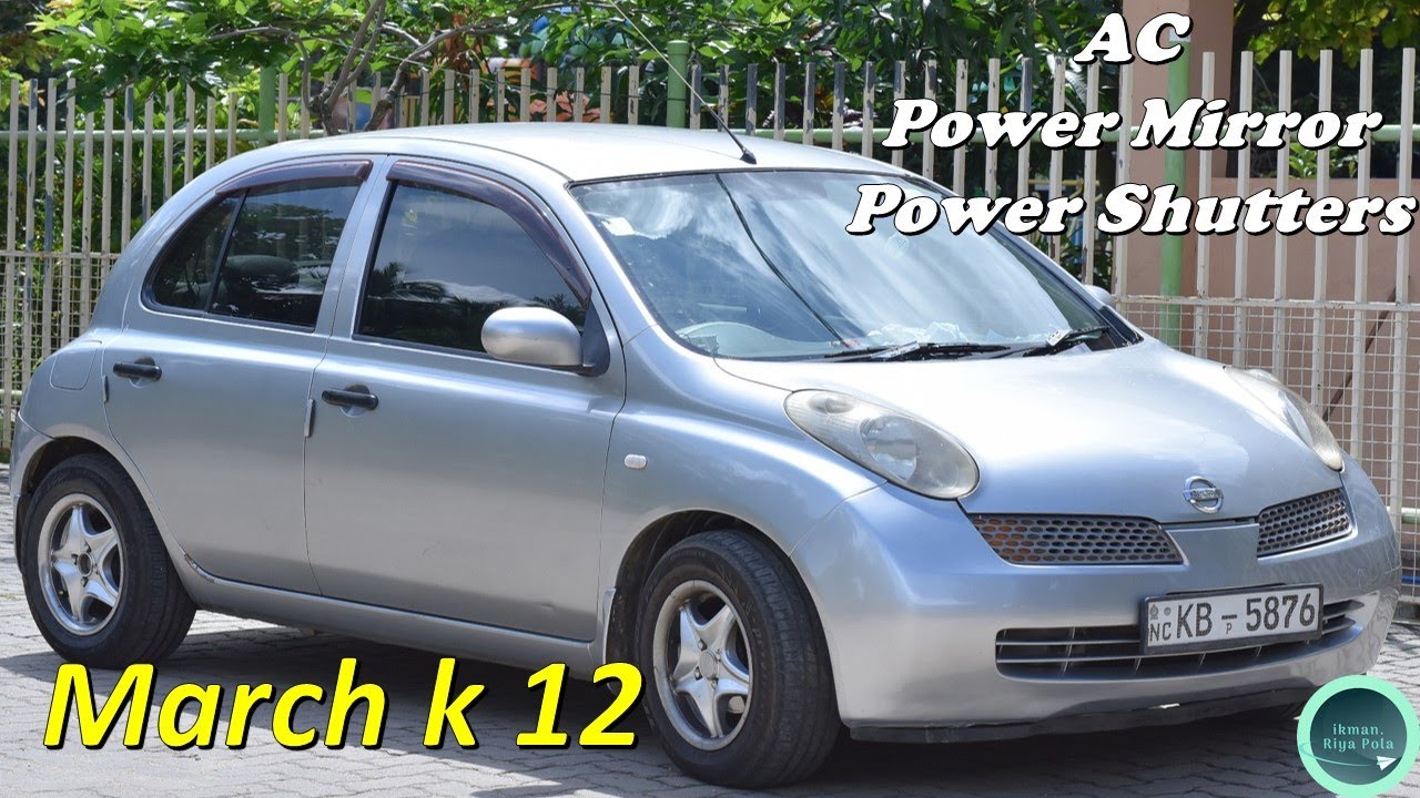 March k12 | March Car | Car Sale | Nissan March | AK12 2003 | Nissan ...
