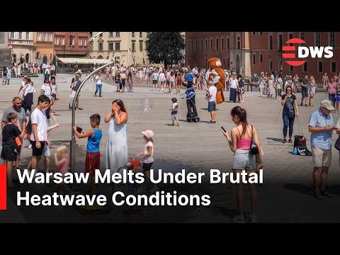 Warsaw Scorched By Extreme Heatwave As Temperatures Surge Toward 30°C | DWS News | AL14