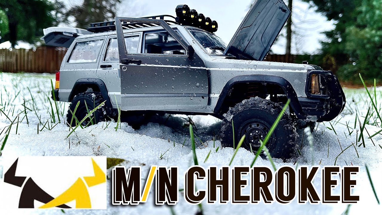 MN78 Crawler Jeep Cherokee So Scale! // Couple upgrades and it's going ...